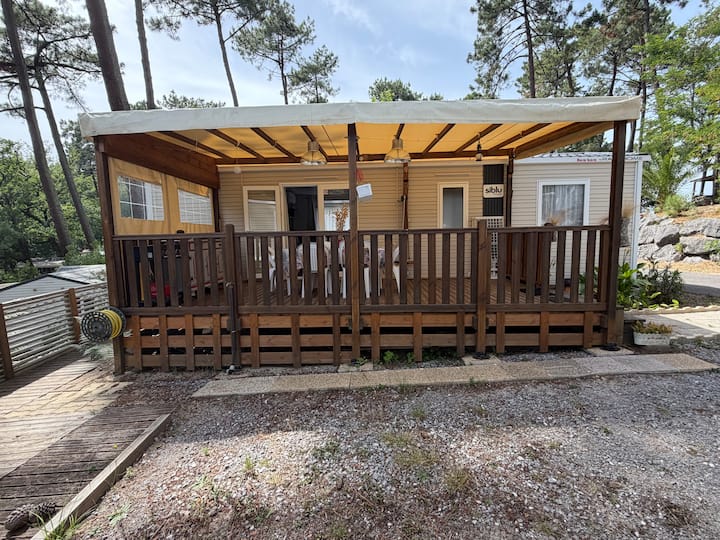 Mobil Home 3ch Camping Les Oyats - Seignosse
