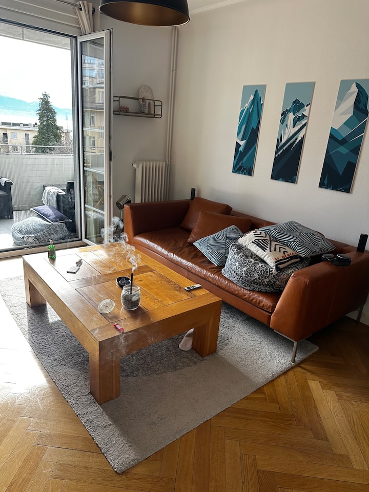 ÉLégant Appartement Avec Vue Sur Le Léman - Lausanne