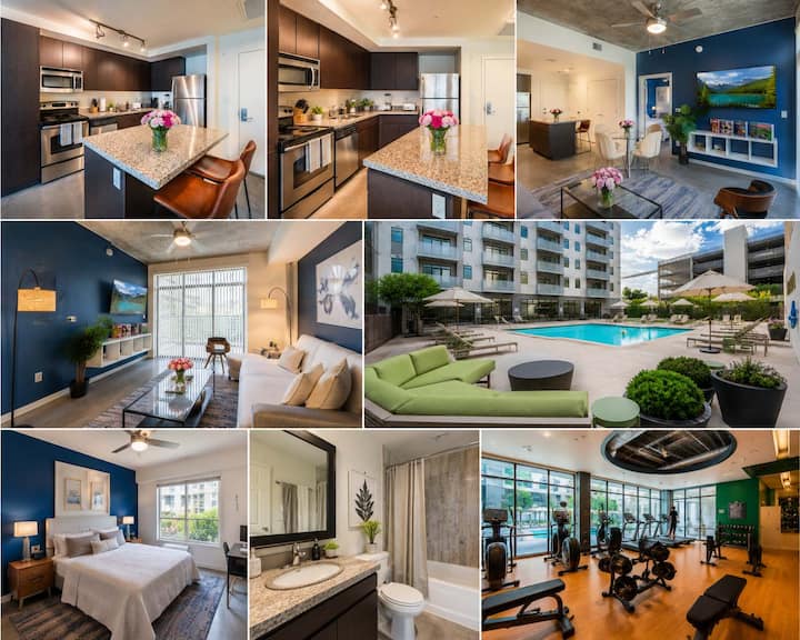 Downtown Gem | Balcony, Pool, Gym, Parking - Phoenix, AZ
