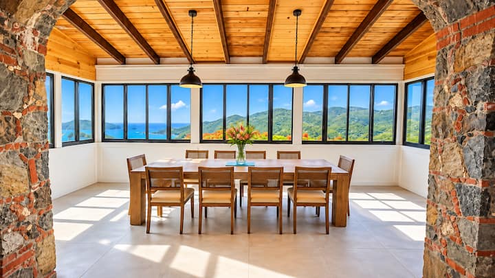 Beyond A Dream: 50-ft Pool And Coral Bay Views - Saint John