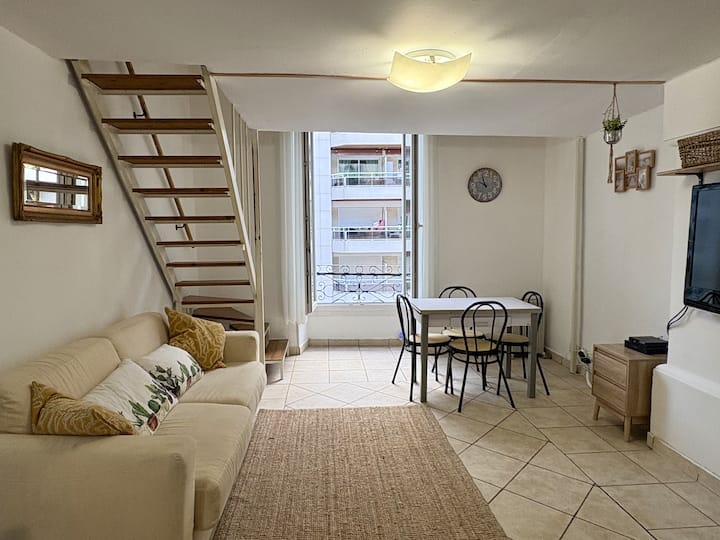 Nid Niçois  Centre-ville, Duplex Confortable - Nizza