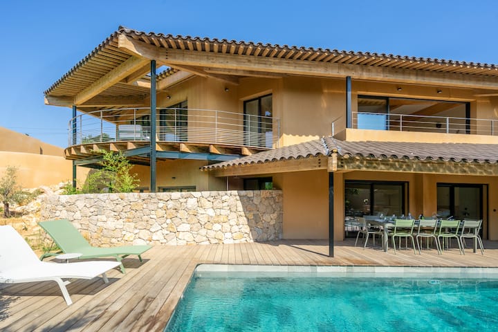 Villa D'architecte, Vue Mer, Spa Et Piscine - Bandol