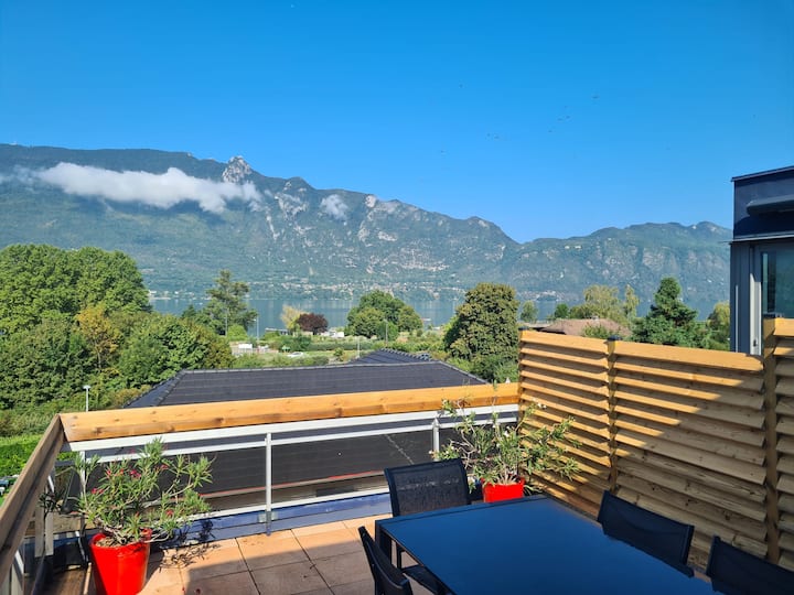 Lido Panoramique - Duplex Luxe Face Au Lac - Aix-les-Bains