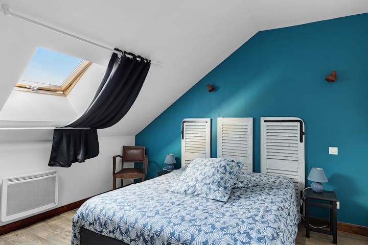 La Maillitardaise - Chambre Bleue - La Souterraine