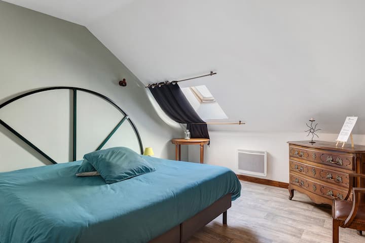 La Maillitardaise - Chambre Verte - La Souterraine