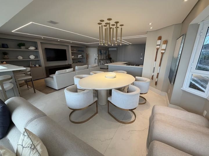 Luxury 4 Suites L Oceanfront Barra Sul By Curta! - Balneário Camboriú