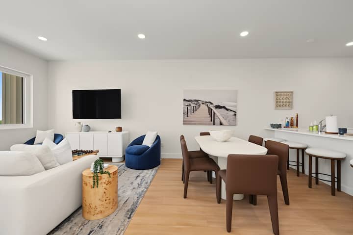 Modern Loop Retreat Duo - 2 Rooftops & 2 Garages - Atlantic City, NJ