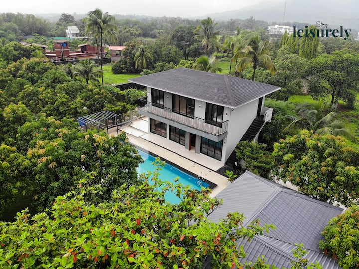 Stayleisurely Grey Villa At Kalash Farm Karjat - Matheran