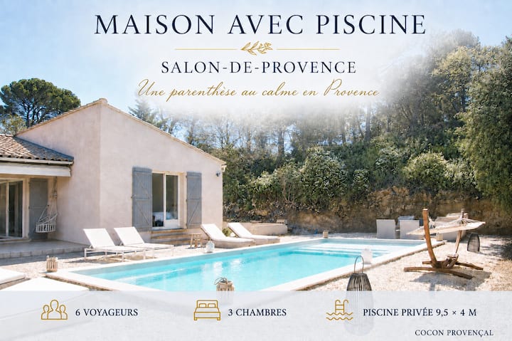 Villa Avec Piscine Aux Portes Des Alpilles - Pélissanne
