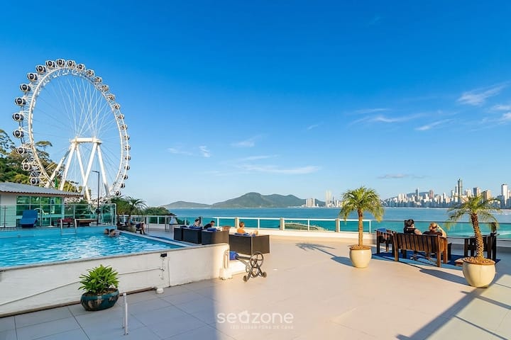 Comfort In Condo. W/ Pool And City View Int1812 - Balneário Camboriú