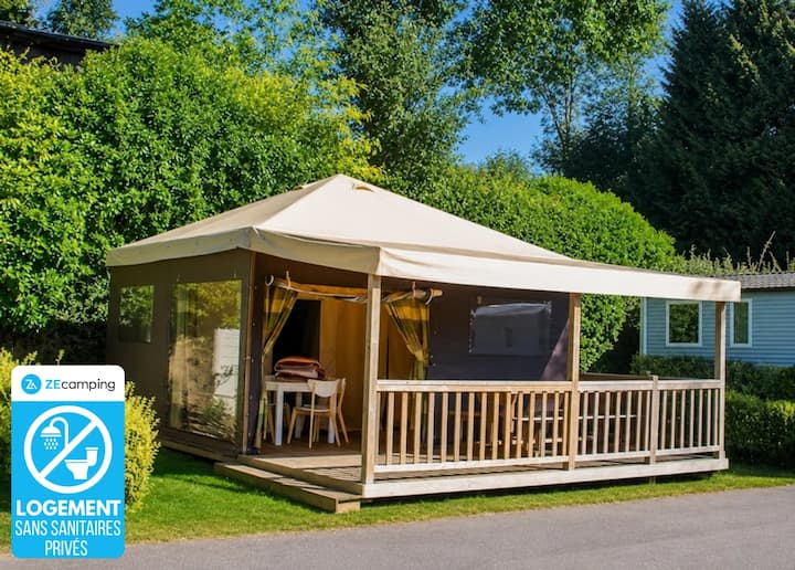 Zecamping 4* Tente 38m² Parc Aquatique - Fouesnant
