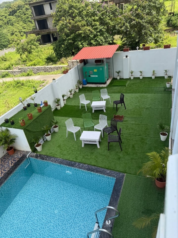 Coastal Diaries: Hillside Suite #3 |Pool |Alibaug - India