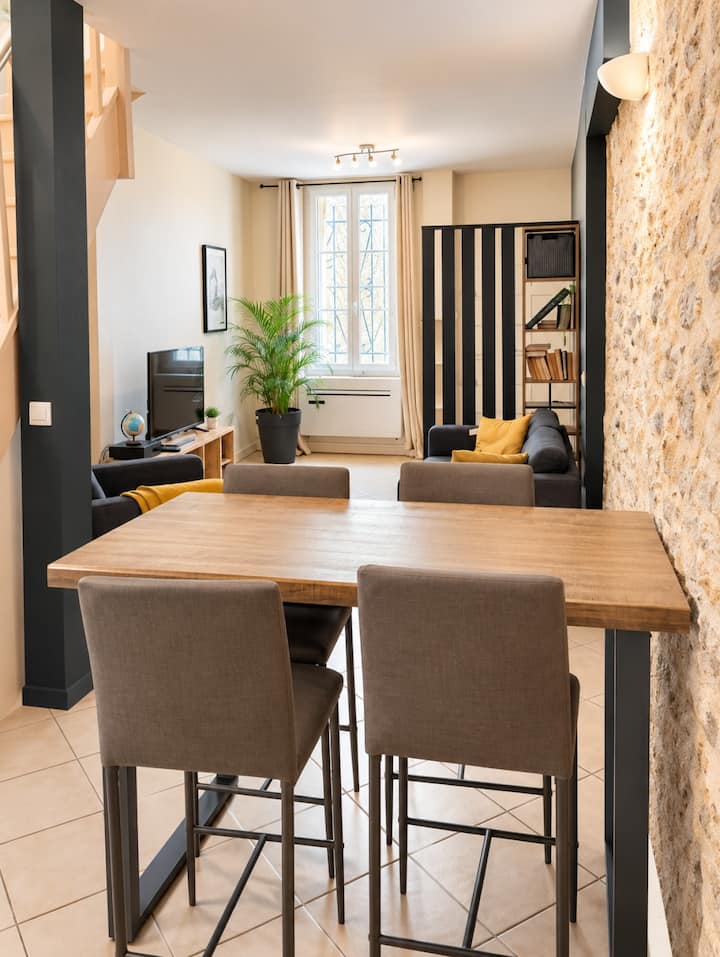 Jolie Maison Climatisée à 2 Pas De La Gare Centre - Avignon