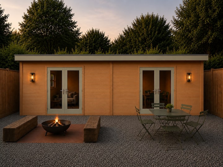 Luxury Larch Cabin With Air Con + Firepit + Bbq - Bradford-on-Avon