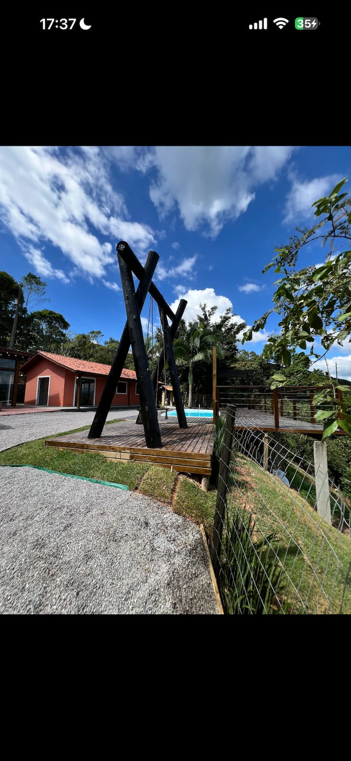 Sítio Com Linda áRea Gourmet Com Piscina Mais Casa - Santo Amaro da Imperatriz