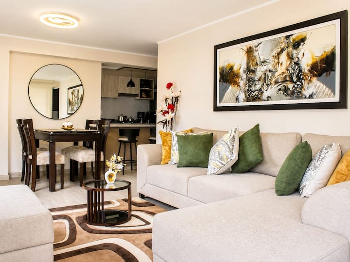 Premium Central 3br 3ba Pool Coworking Gym Grill - Perú