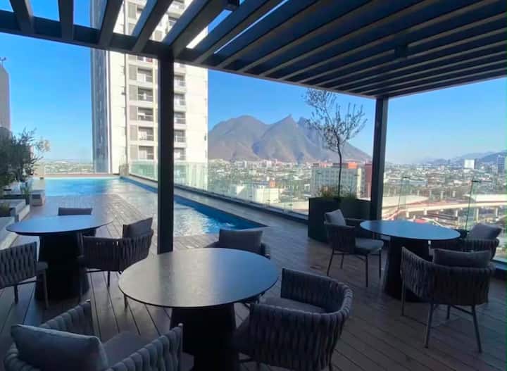 Loft Premium Con Alberca A Un Lado Del Santa Lucía - Monterrey