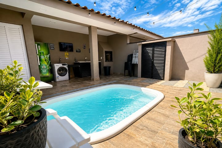 Casa Fofa Com Piscina Perto Da Praia 8 Pessoas - Paranaguá