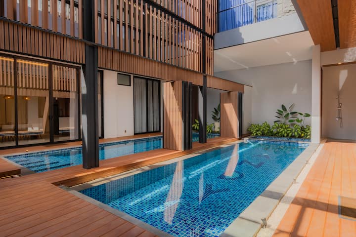 4br New Brand Villa 5 Mins To Double Six Beach - Seminyak