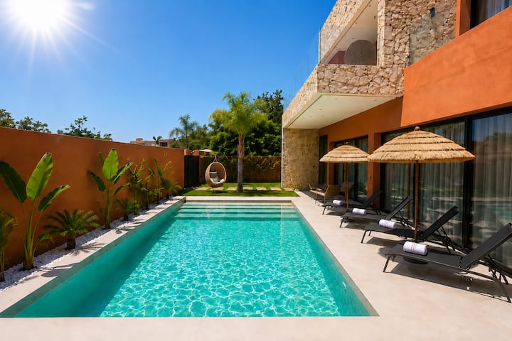 Villa Marrabella - Golf Amelkis - Piscine Privée - Marrakesch