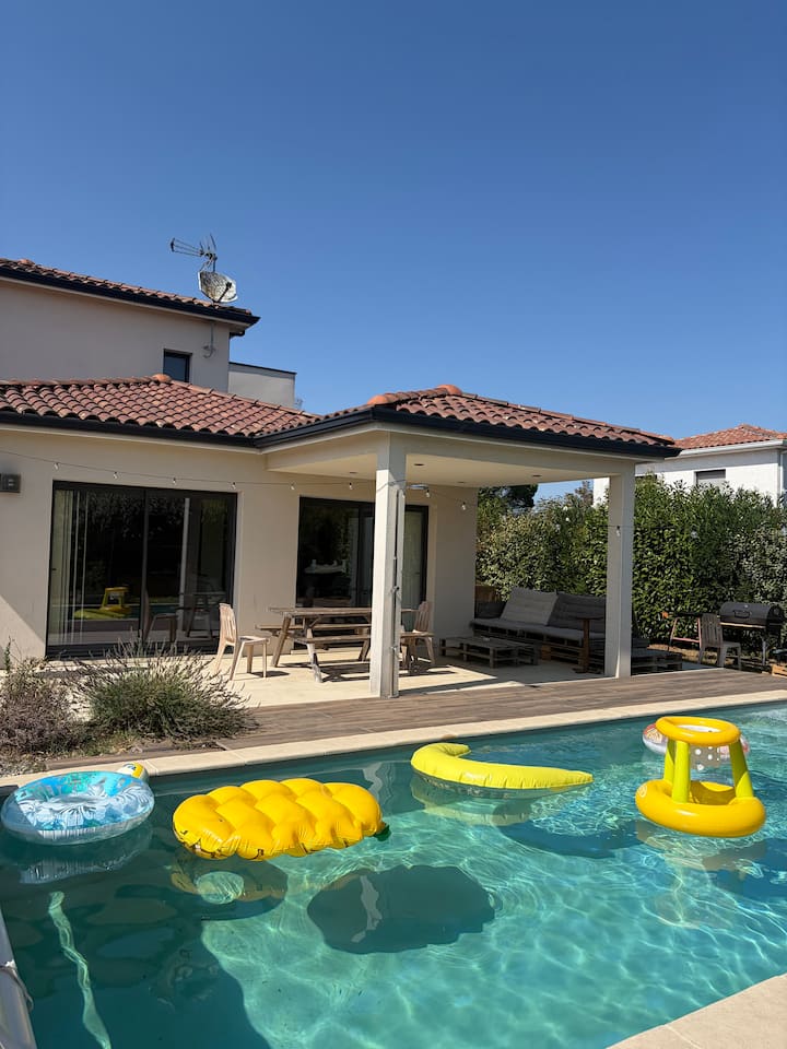Maison Avec Piscine Et Jardin Sécurisé - Haute-Garonne