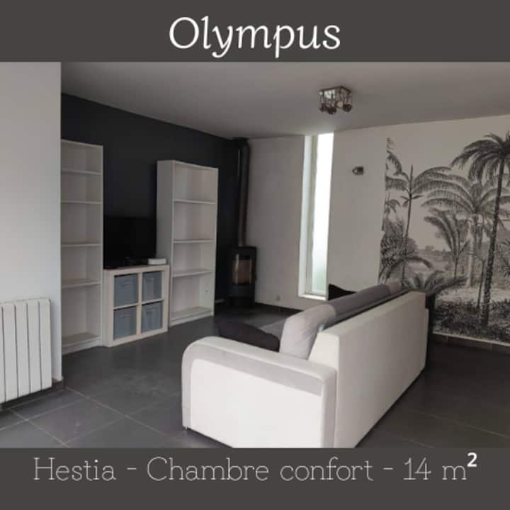 Hestia - Chambre Confort - Grigny - Brétigny-sur-Orge