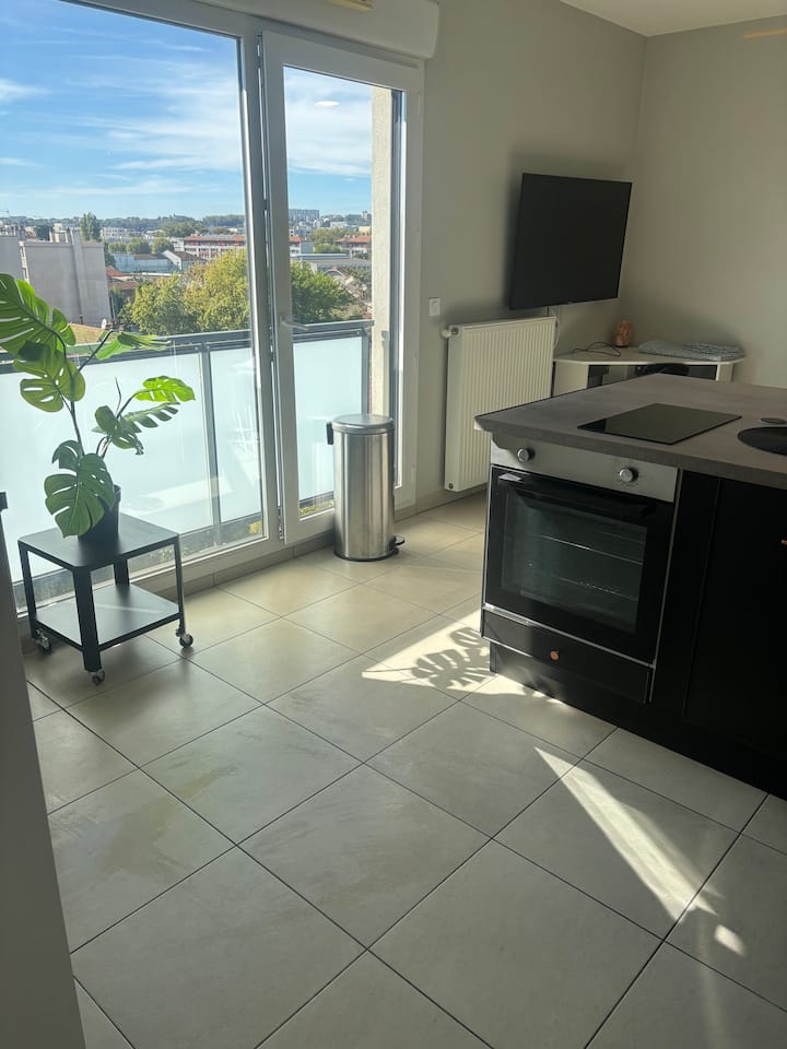 Cosy Studio à Villeurbanne, Calme Et Tout éQuipé. - Villeurbanne