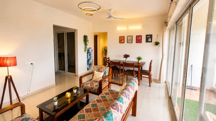 Luxebnb - Riverside 3bhk Baner (With Rooftop Pool) - Pune