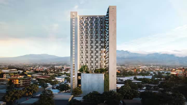 Preciosa Vista Desde Piso 30 - Secrt Sabana - San José