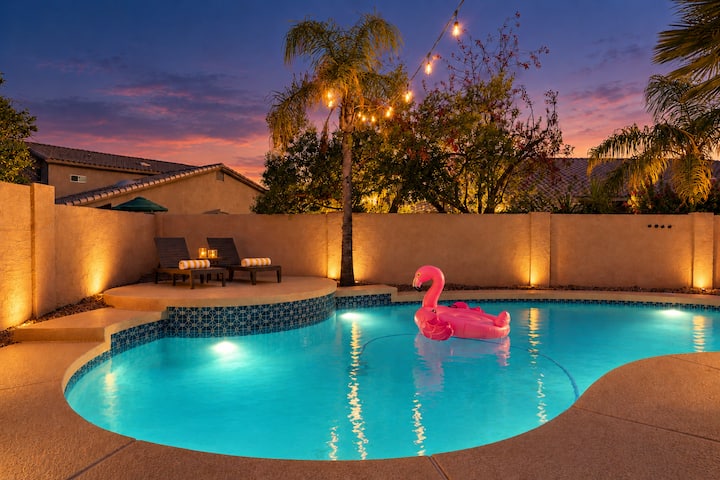 The Sago Oasis: Pool, Hot Tub, & Putting Green - Phoenix, AZ