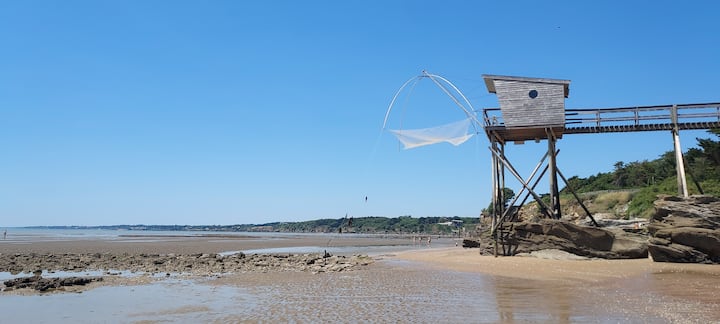 Rez-de-jardin Avec Piscine, 300m Plage - La Bernerie-en-Retz