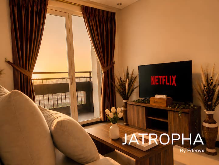 Jatropha By Eden | 1br Next To Mall And Food Hub - Soekarno-Hatta Airport - Jakarta (CGK)