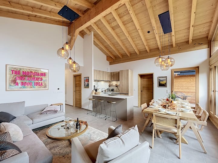 Le Fustic-appartement-8pers-proche Pistes - Les Gets