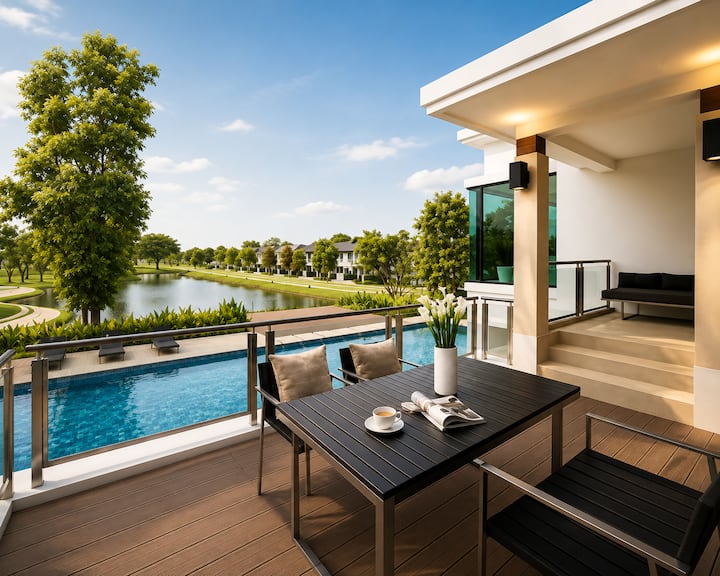 Detached House Bangkok
3km. Fashion Island , Mrt - Thailand