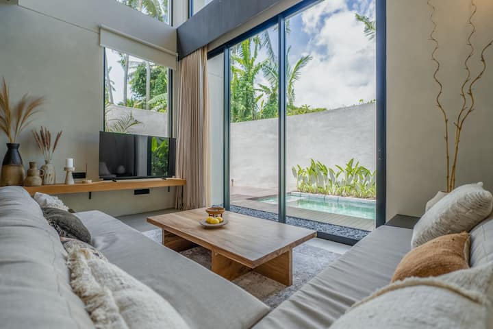 New One Bedroom Modern Villa At Ubud - Ubud