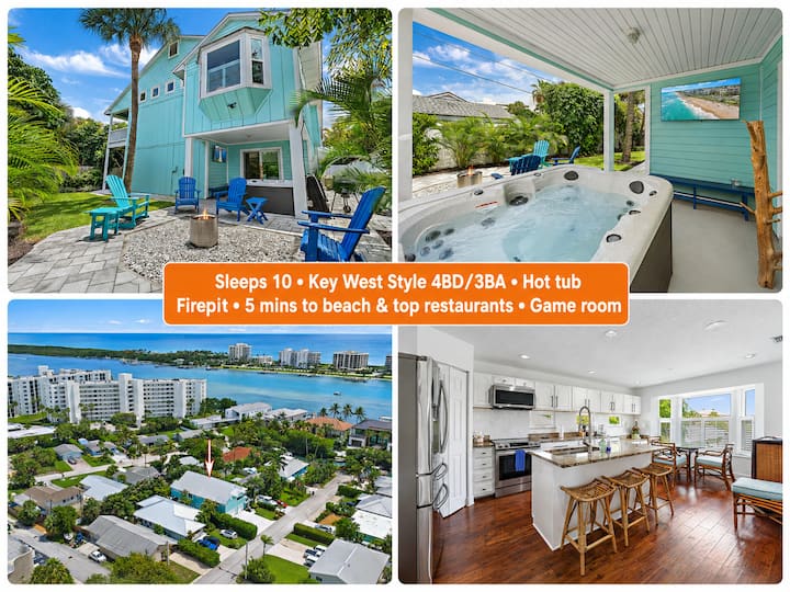 Sleeps 10 Hot Tub Games 5 Mins To Beach - Jupiter, FL