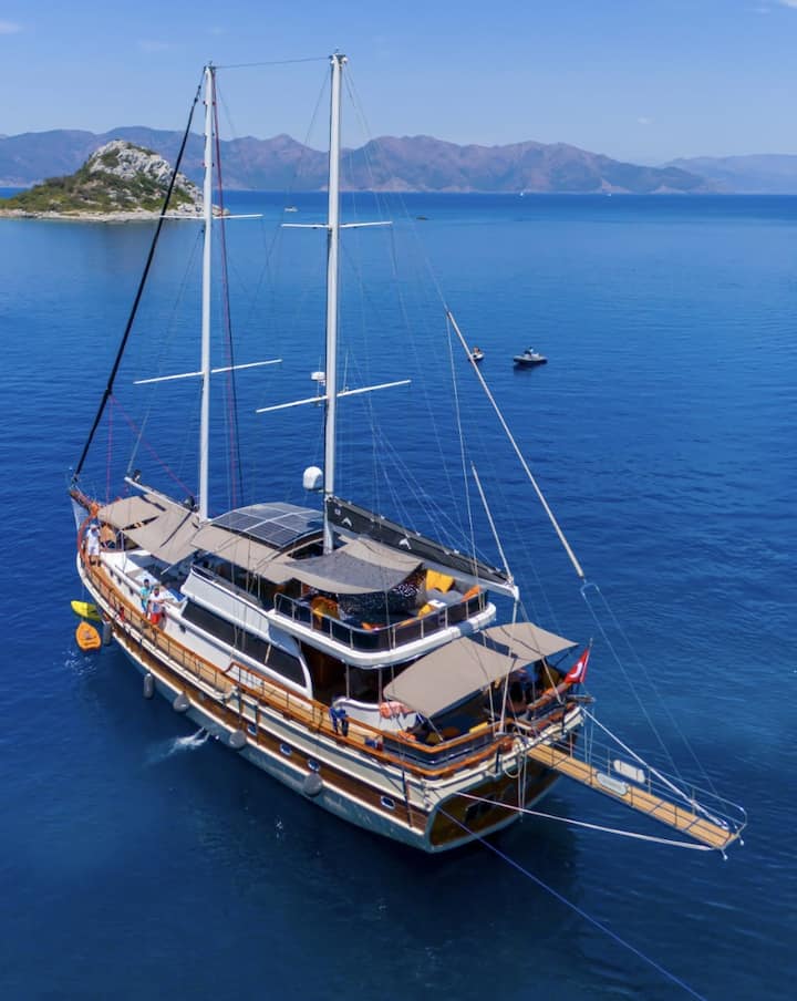 Marmaris'te 2023 Yapımı Modern Lüks Gulet - Marmaris