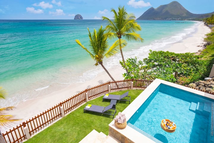 Les Remparts Du Diamant, Accès Direct à La Plage - Martinique