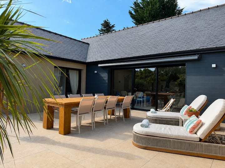 Maison Moderne Avec Jardin Paysager - Saint-Malo
