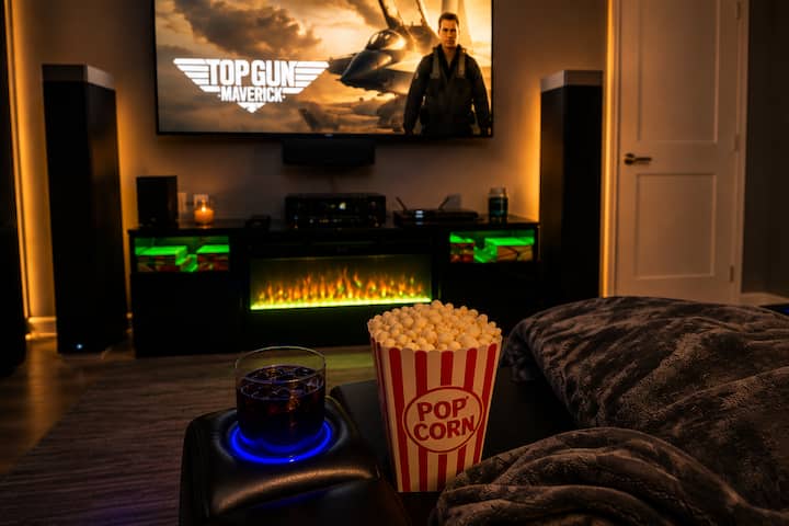 Atl Suite Private Theater +Entrance  5 Min To Atl - South Fulton, GA
