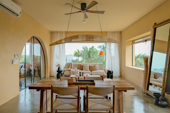Makistay | Minimalist & Rustic With Ricefield View - 會安市