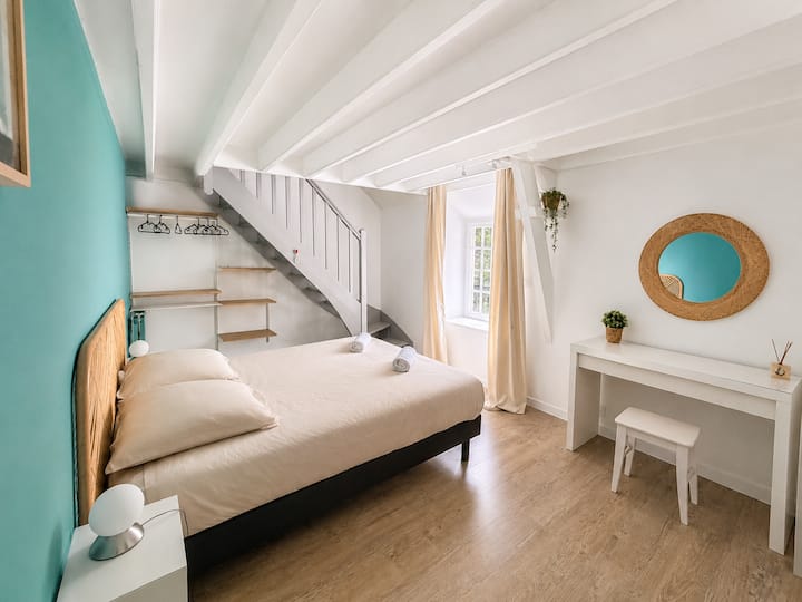 Chambre Familiale Molène Clim Wifi Parking - Dol-de-Bretagne