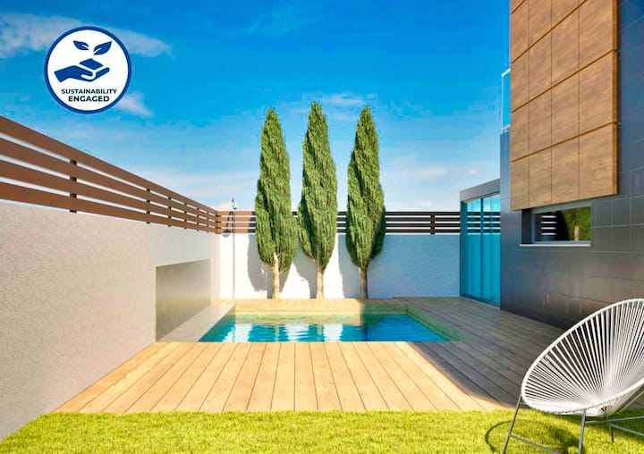 Villa With Jacuzzi & Heatable Pool In Olhão - Faro