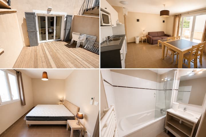 Appartement Avec Terrasse Et Piscine à Malaucène - Malaucène