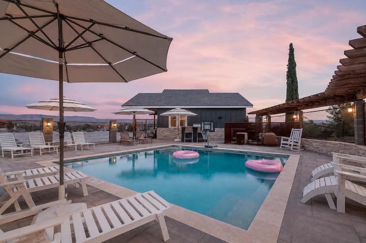 Casa Blanca |Old Town| Pool & Red Rock Views - Cottonwood, AZ