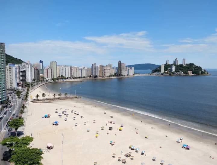 1 Quadra Da Praia, Barzinhos E Shopping - Sao Vicente, Brazil