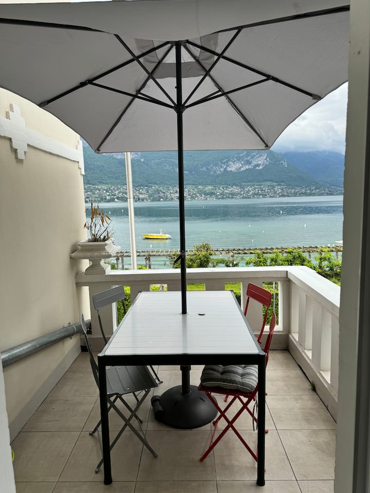 150 M2 Terrasse Vue Lac & Montagne Plage Privée - Sévrier