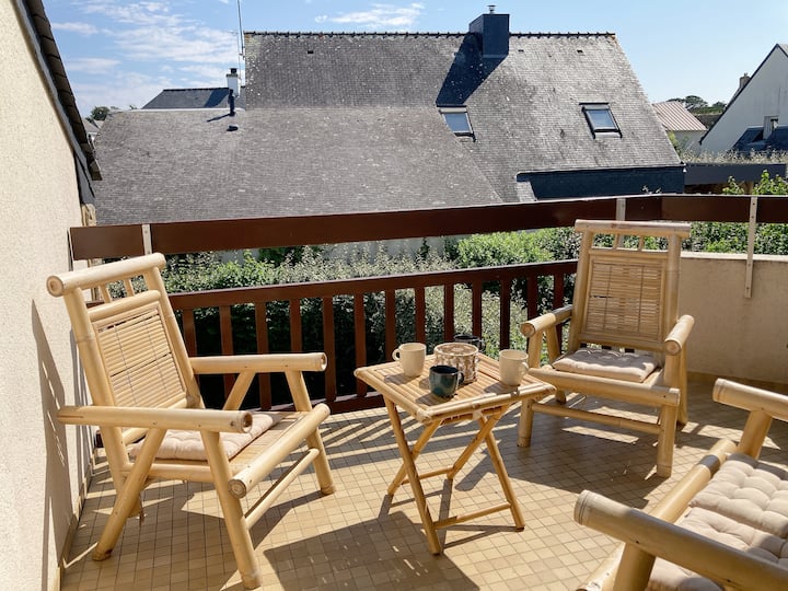 Les Sardines. 2 à 4 Vacanciers. Terrasse. Piscine - Carnac
