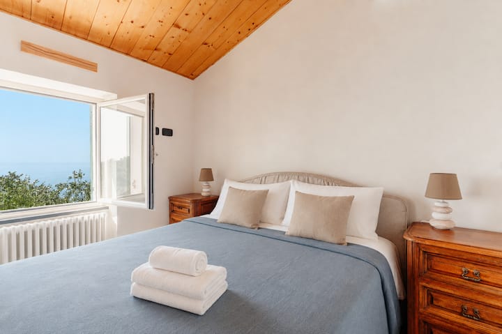 {Villa Vista Mare} - Giardino E Terrazza Privata - Bogliasco