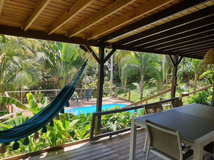 Belle Villa/piscine Dans Cocoteraie - Guadeloupe